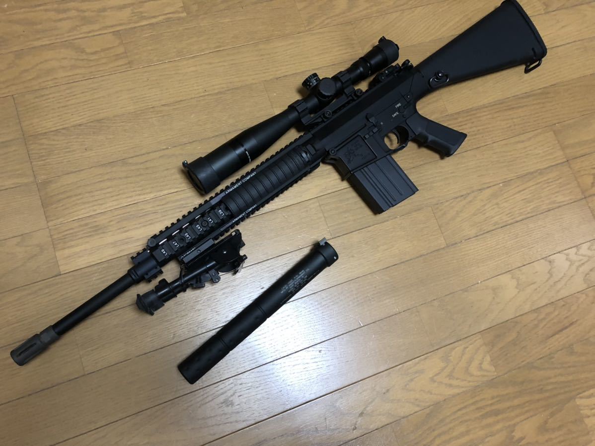絶版 レア G&P XM110 SR 25 M110 米軍 陸軍 海兵隊 US USMC SEALs 東京マルイ 電動ガン KAC ナイツ ...