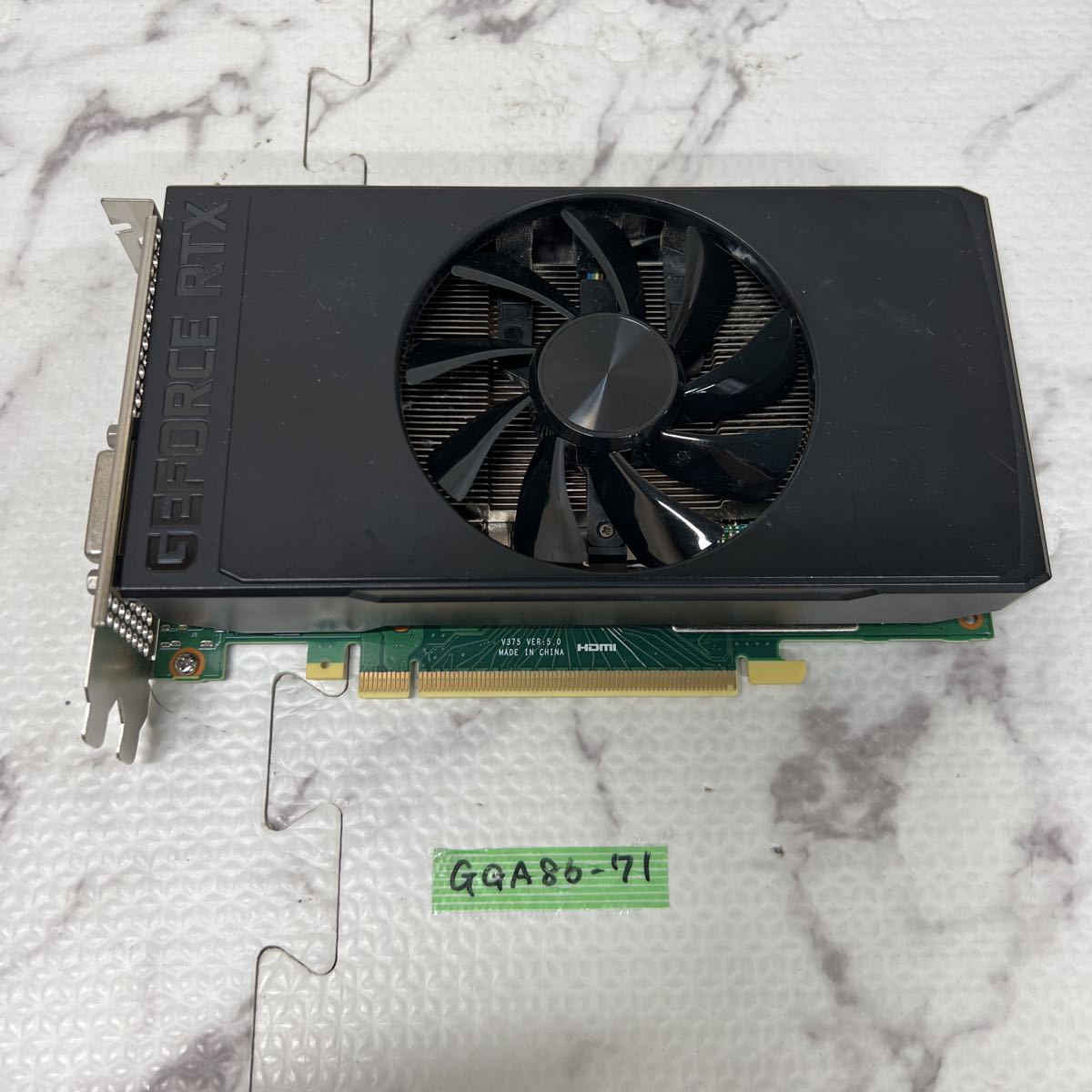 GGA86-71 激安 グラフィックボード DELL NVIDIA GeForce RTX 2060 8GB GB GDDR6 認識.画像出力 ...
