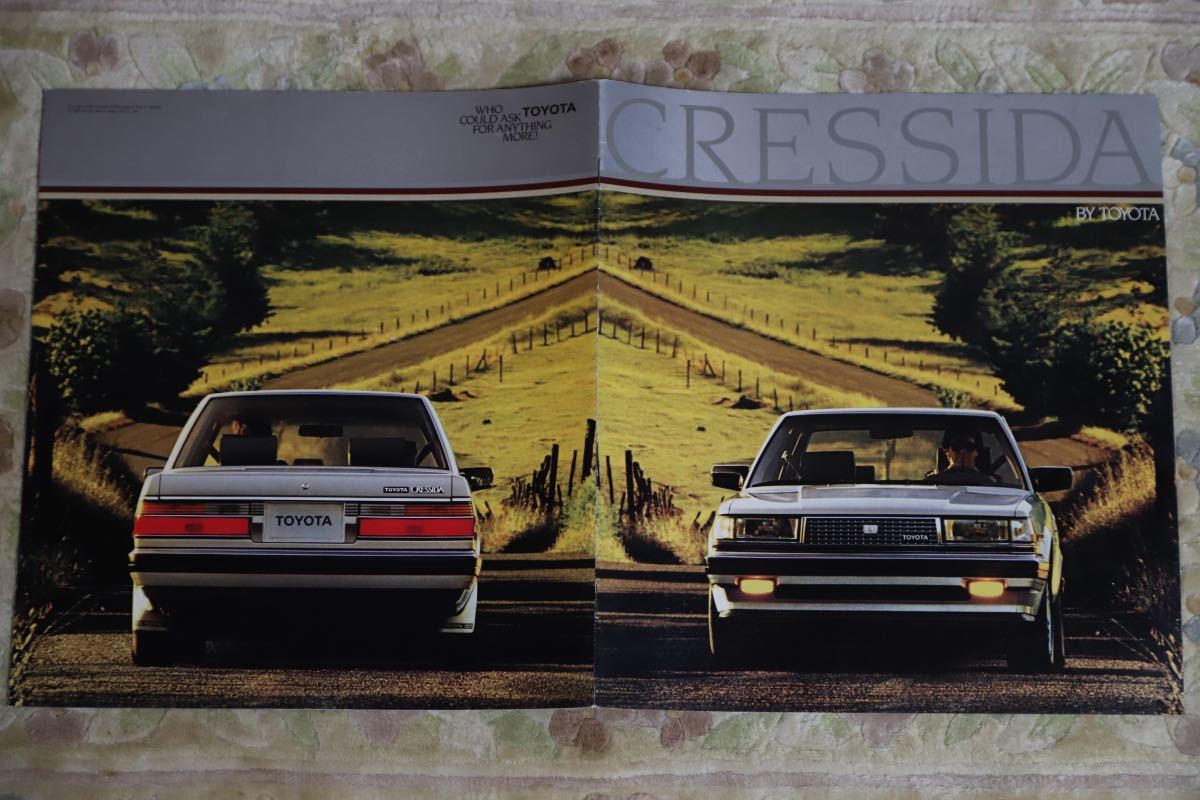 北米仕様 1986 トヨタ クレシーダ カタログ MX73 MX72 GX71 マークII US仕様車(マークII)｜売買されたオークション ...
