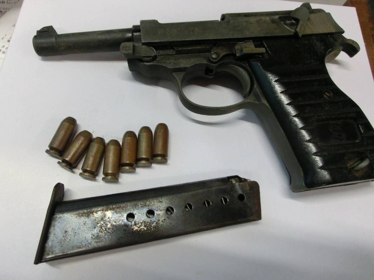 ジャンク品 ワルサーP38 AMG42 NAKATA MAIDO in japan 重量930g 金属モデルガン(モデルガン)｜売買されたオークション情報、yahooの商品情報をアーカイブ公開 ...