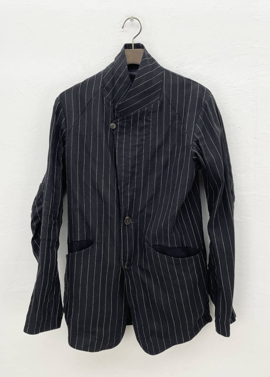 DEVOA デボア ストライプジャケット テーラードジャケット 表記なし(Sサイズ)｜売買されたオークション情報、yahooの商品情報をアーカイブ公開 - オークファン（aucfan.com）