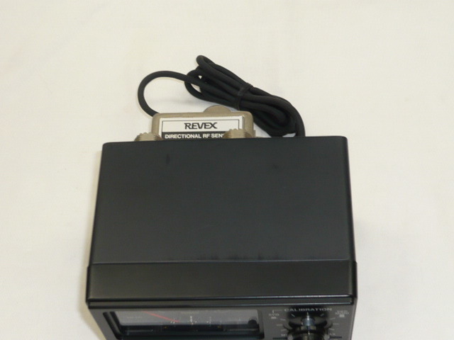 RFセンサー付き REVEX W570 SWR＆POWER計 1.6-1300MHz 5/20/200w切替 SWR計 パワー計 未チェック ...