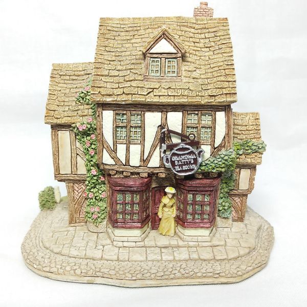 訳有 GRANDMA BATTY’S TEA ROOM リリパット レーン/LILLIPUT LANE 英国製ミニチュアハウス/ハンドメイド ...