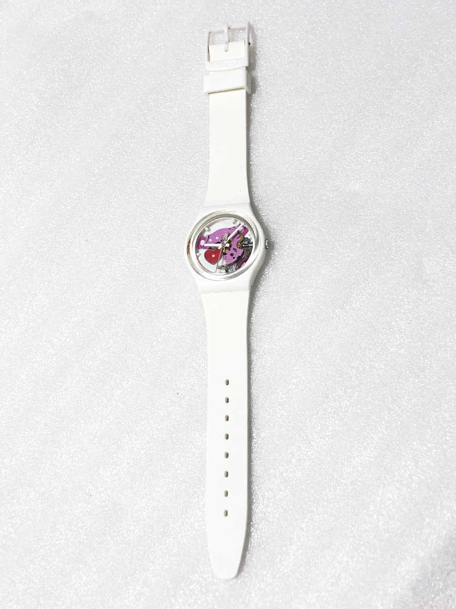 絶版 swatch 2016 TENDER PRESENT バレンタイン スケルトン 限定モデル GZ300 定価9 180円 展示品 入手 ...