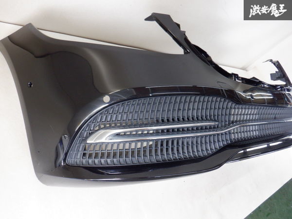 メルセデスベンツ純正 W222 S560 ロング Sクラス セダン 後期 フロントバンパー バンパー ブラック 黒 A2228804600 棚 ...