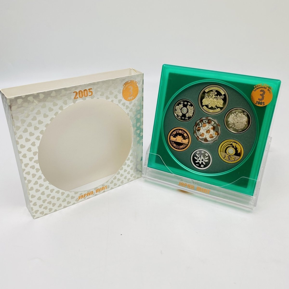 1円スタート テクノメダルシリーズ3 プルーフ貨幣セット 2005年 平成17年 記念硬貨 銀入 貴金属 メダル 通貨 造幣局 コイン ...