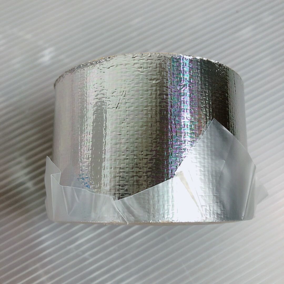 まとめて41巻 6.5cm 10cm 王子テープ/OJI TAPE アルミ粘着テープ セパあり 保温材継手補助用 D(工事用材料)｜売買された ...
