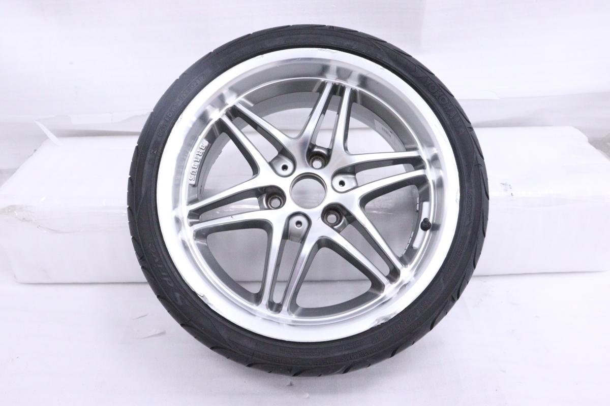 27-1618 W451 スマート タイヤホイールセット1本 BRABUS 3穴 225/35R17 17×7.5J +33 2017年製 メルセデス ベンツ 純正 QT(5穴)｜売買された ...