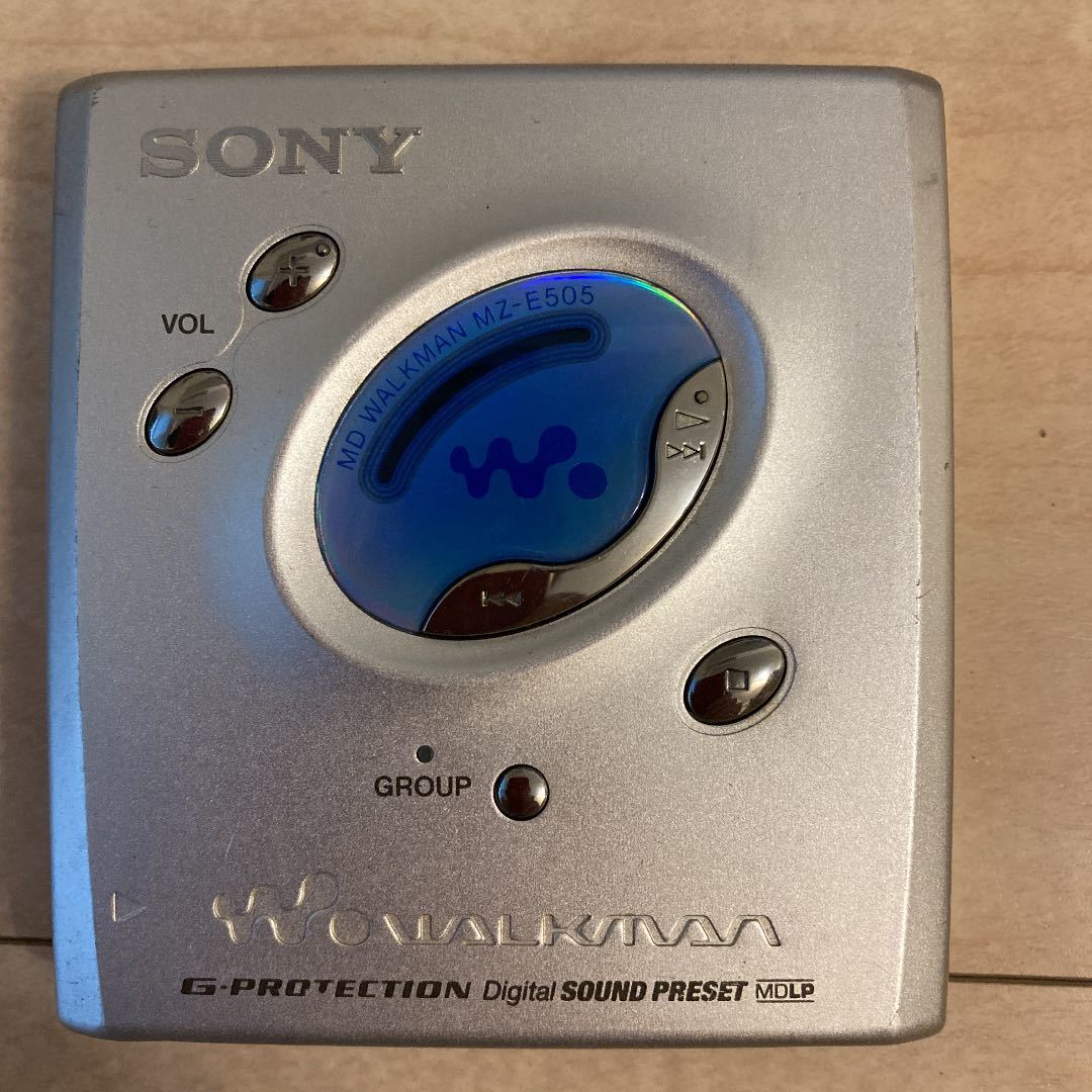 SONY MDウォークマン MZ-E505 WALKMAN ジャンク品(再生専用)｜売買されたオークション情報、yahooの商品情報を ...