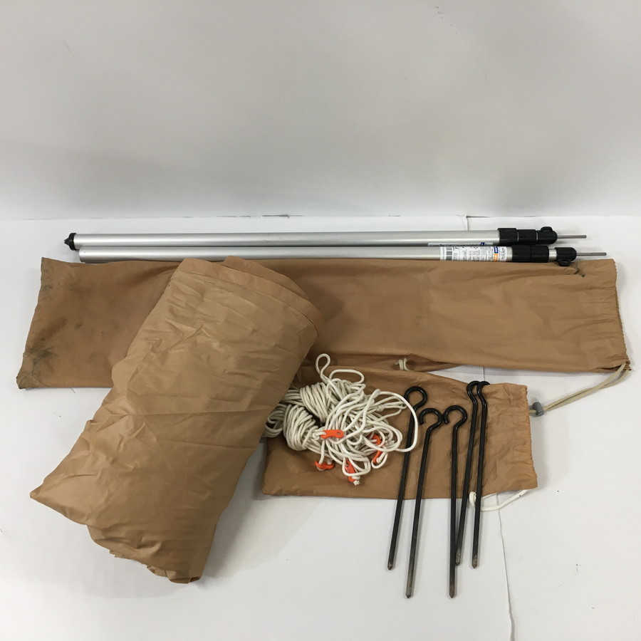 ジャンク品 現状お渡し品 SNOWPEAK スノーピーク タープ TP-100 ウイング TP-11ポール2本セット 128-220902-HO-2-TEI(ポール)｜売買されたオークション ...