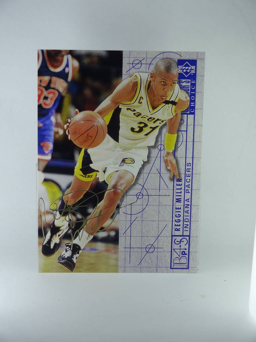 REGGIE MILLER / レジーミラー 1994-95 Upper Deck Collector's Choice International JAPANESE Gold ...