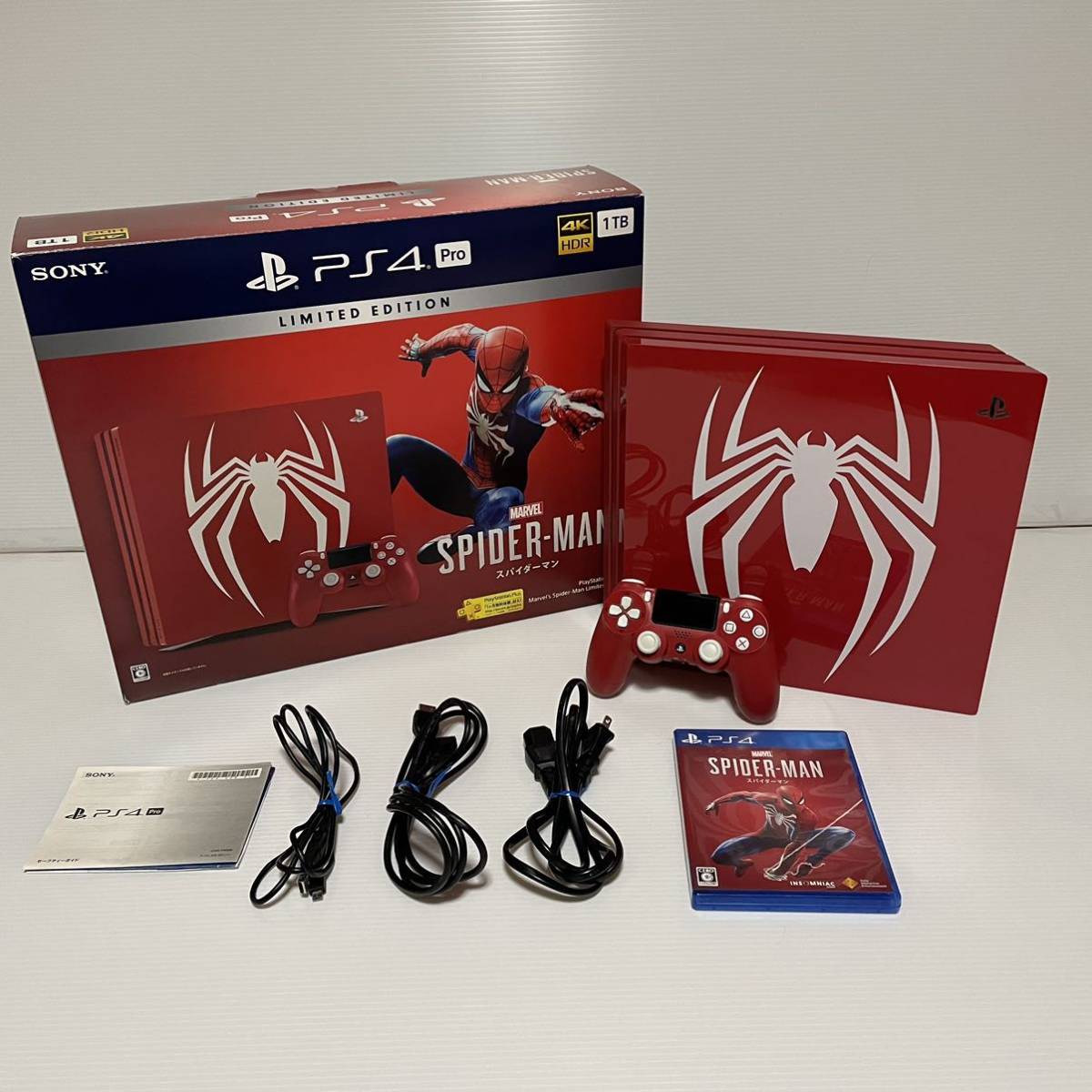 PS4 Pro スパイダーマン リミテッドエディション Marvel's Spider-Man Limited Edition(PS4本体)｜売買されたオークション情報、yahooの商品情報を ...