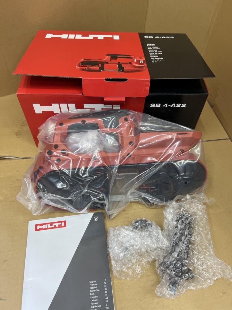 011 品 価格HILTI/ヒルティ 充電式バンドソー SB4-A22 本体のみ(多目的用)｜売買されたオークション情報、yahooの商品情報 ...