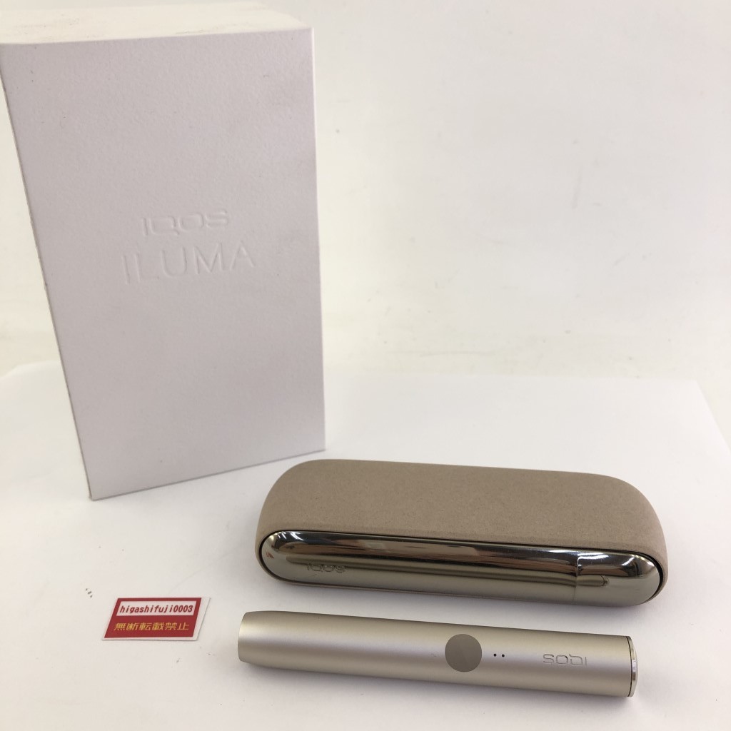 通電確認済 IQOS ILUMA アイコス イルマ C1402 ベージュ ペブルベージュ 箱付き 充電器付き 電子タバコ(喫煙グッズ)｜売買さ ...