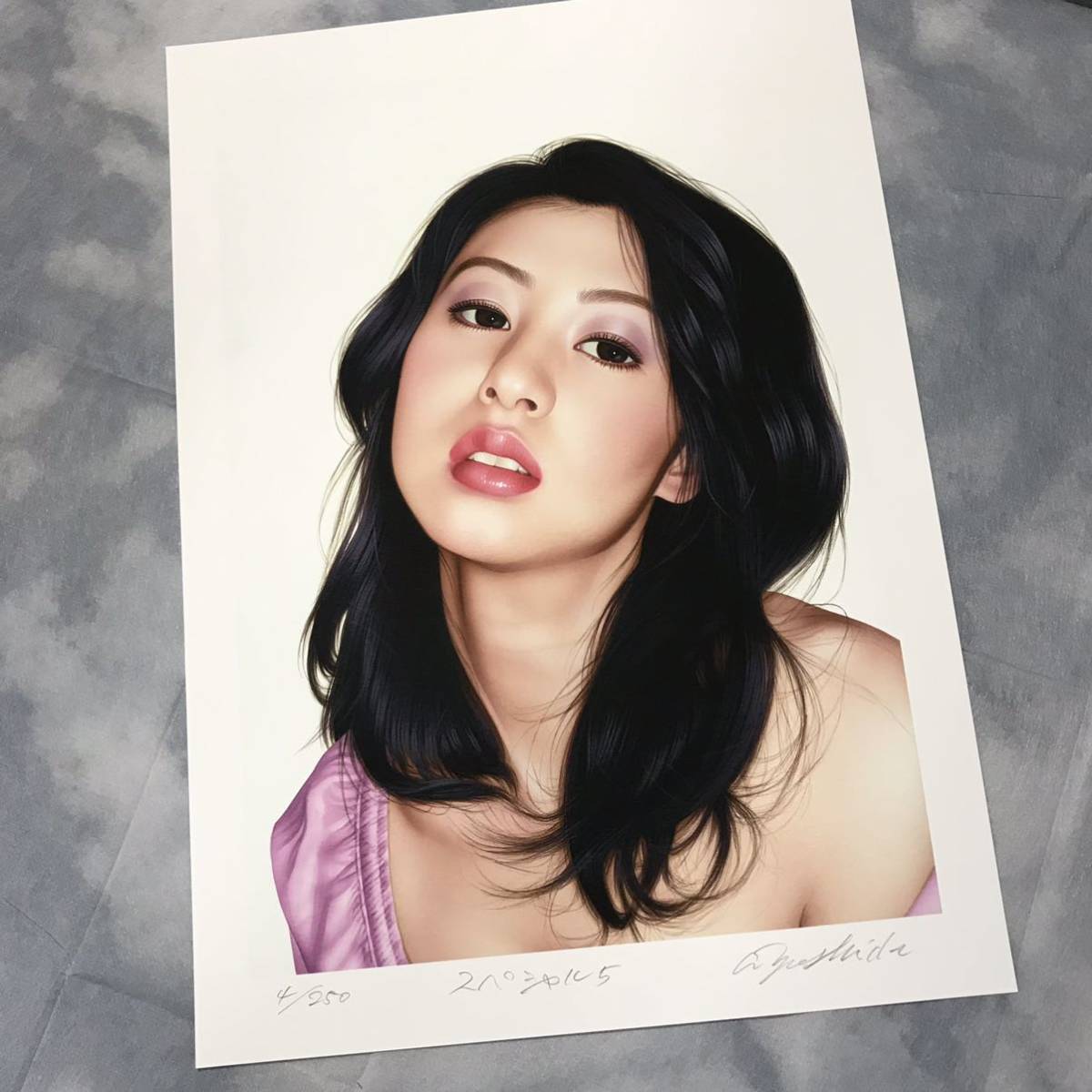 Vイラスト059 吉田昭夫 イラスト09 スペシャル5 エディション4/250 直筆サイン入り 美人画 人物画 アート(人物画)｜売買されたオークション情報、yahooの商品情報をアーカイブ ...