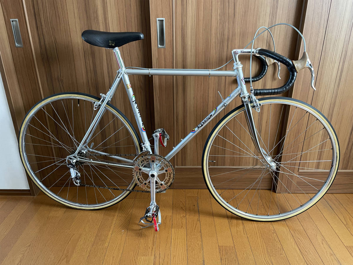 1976 Rossin Record ロッシン ロードレーサー 新古車 オリジナル 当時物 CAMPAGNOLO カンパ チネリ ニジー ...