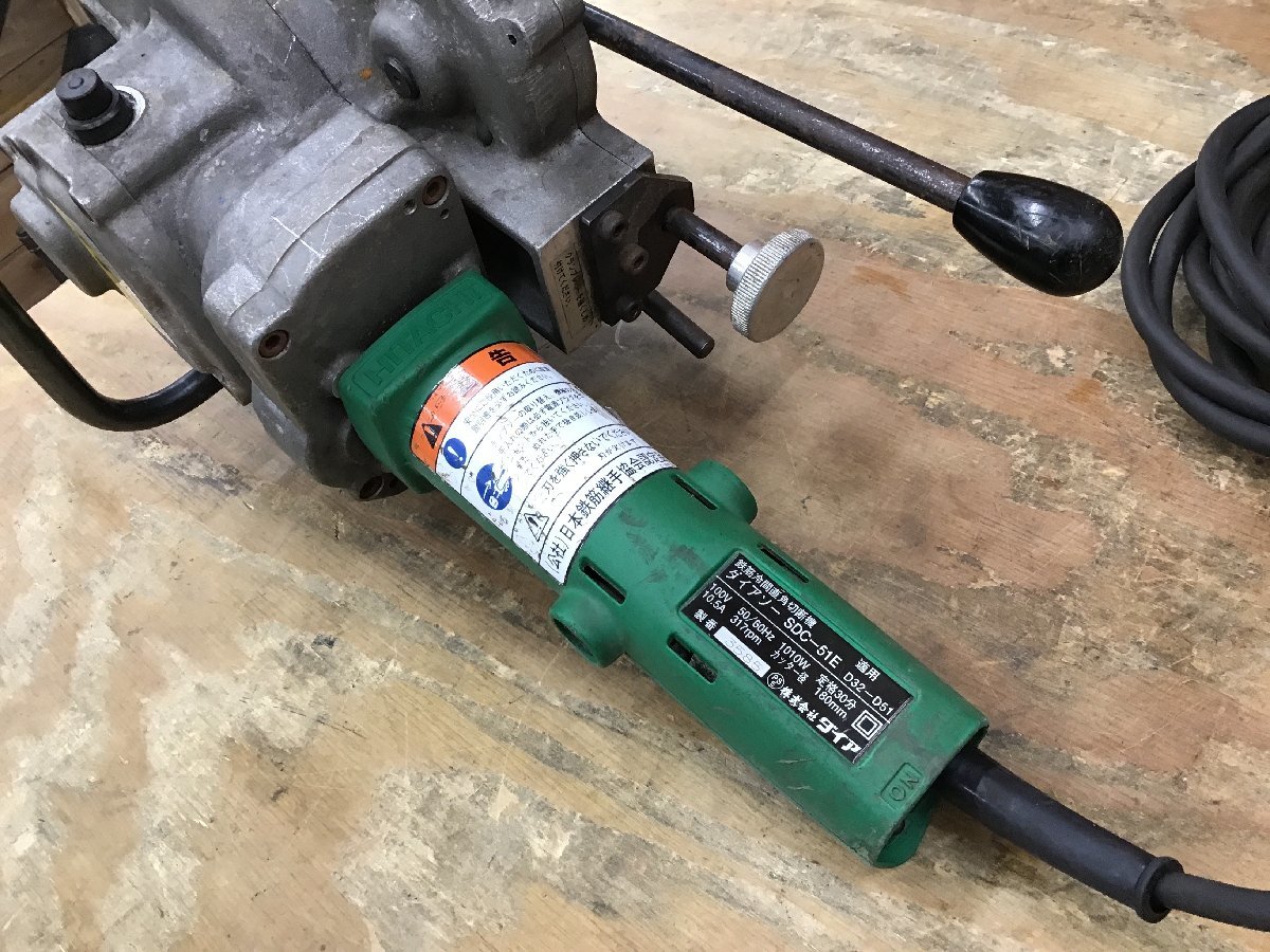 品 DAIA / ダイア ダイアソー SDC-51E 鉄筋冷間直角切断機 鉄筋カッター(鉄筋カッター)｜売買されたオークション情報、yahooの商品情報をアーカイブ公開 - オークファン ...