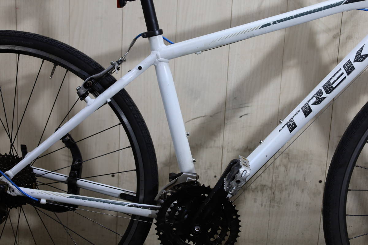 良品 TREK GOLD ALPHA 7.2FX 700C アルミ 24速 450mm WHITE色 クロスバイク(Mサイズ)｜売買された ...