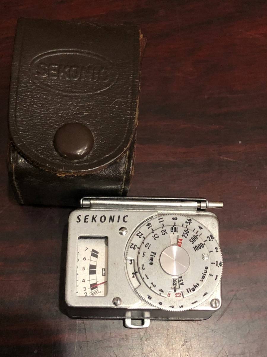 SEKONIC CLIP ON LC-2/セコニック クリップオン LC-2/露出計/セレン光電池式小型露出計/1950年代 管理1828 ...
