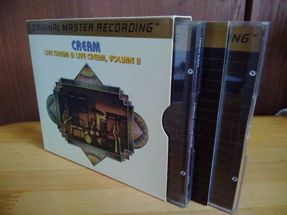 低価新作登場 MFSL Disc Cream / Live I & II 2CD(Eric Clapton)｜売買されたオークション情報 ...