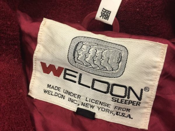 WELDON SLEEPER レトロ オールド パイピング ショールカラー ロング丈 ガウン ルームウェア メンズ コットン100% 日本製 ...