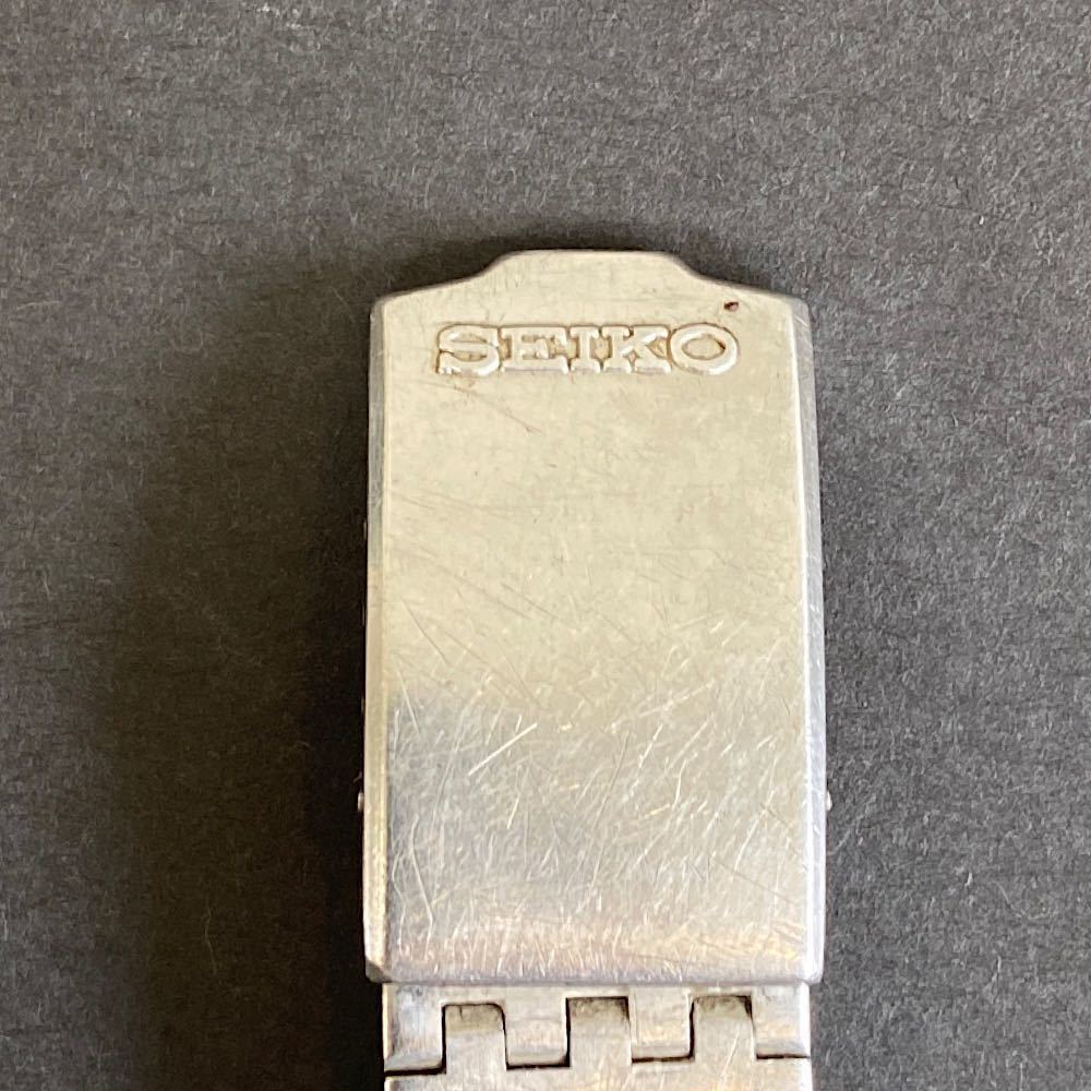 SEIKO QUARTZ セイコー クオーツ 初期型 デジタル チタン TITANIUM 0614-5000 ブルー盤 純正ベルト 腕時計 品 ...