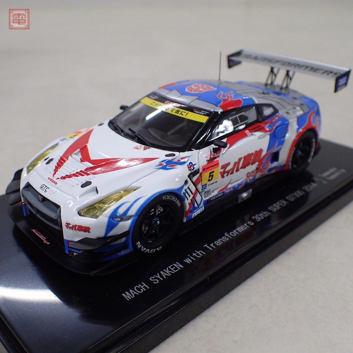 エブロ 1/43 SUPER GT300 2014 STP TAISAN GAIA POWER GT-R/沖縄 MSA RUN UP/マッハ ...