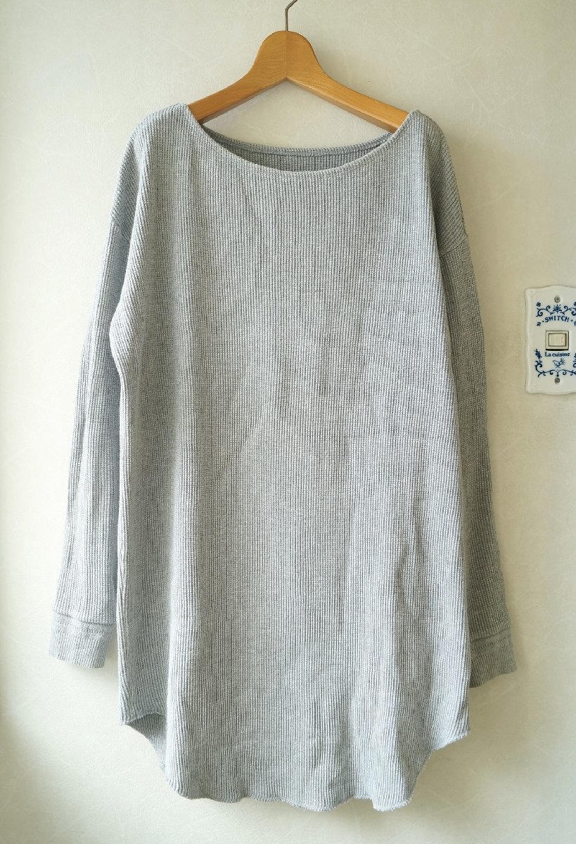 2018年 FRAMeWORK/フレームワーク ゆったりコットン ワッフルワイドトップス 長袖/グレー 古着のgplus広島 2209t3(フレームワーク)｜売買されたオークション情報 ...