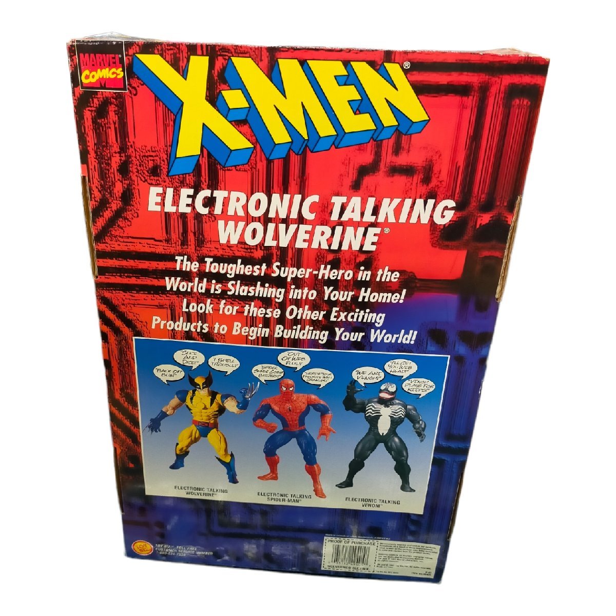 X8842NJ Marvel Comics X-Men Electronic Talking Wolverine 15 Action ...