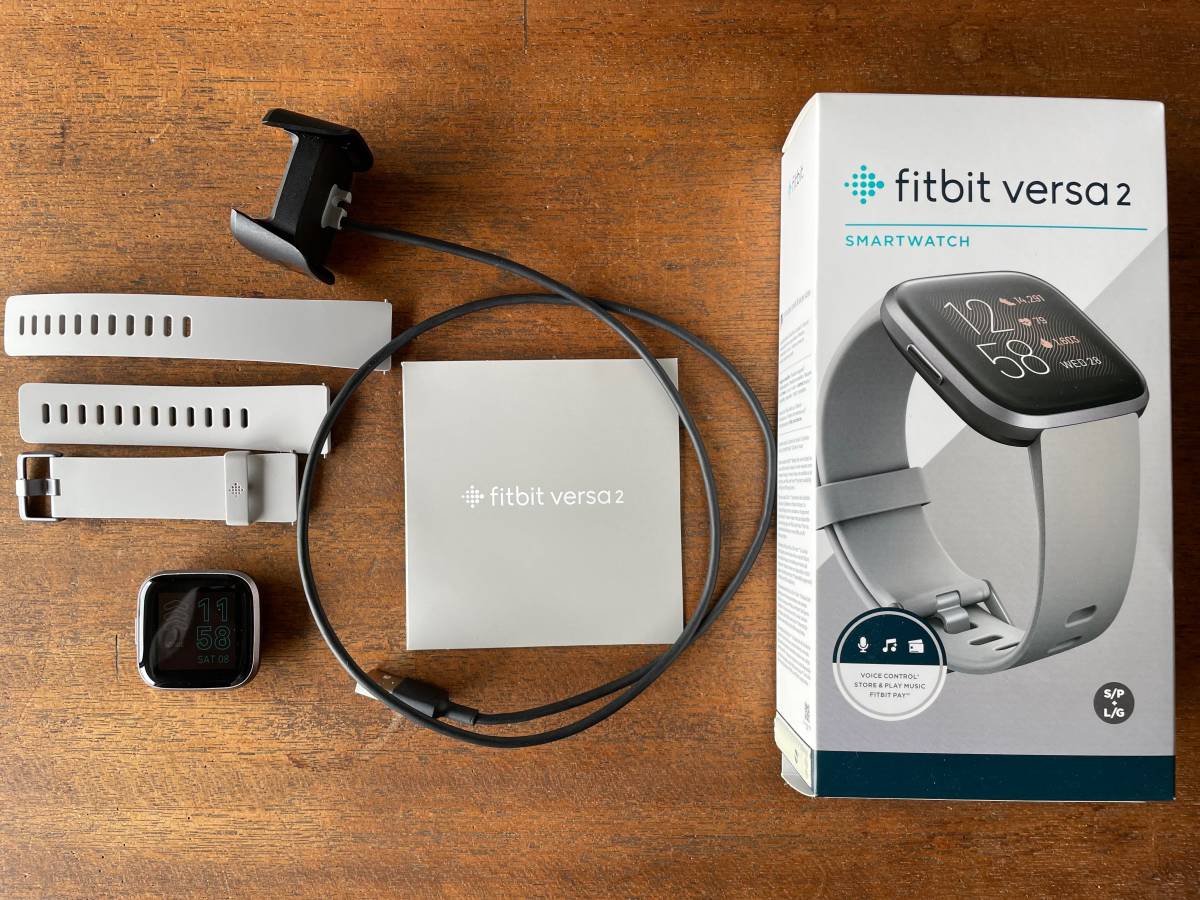 Fitbit Versa 2 stone/mist grey ストーン/ミストグレイ(スマートウォッチ本体)｜売買されたオークション情報 ...