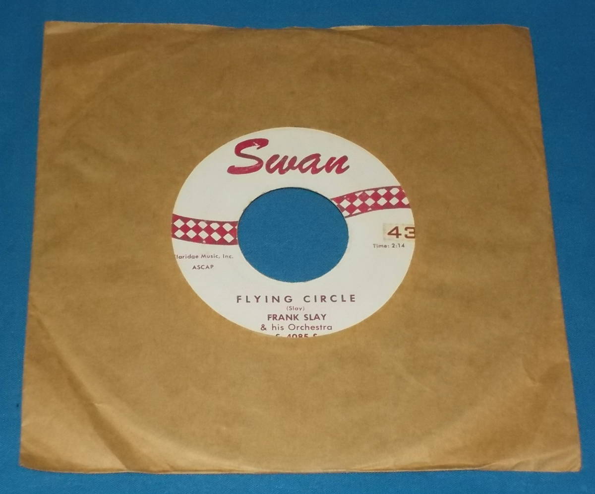 7inch EP US盤 FRANK SLAY & HIS ORCHESTRA/フランク スレイ Flying Circle 60s名曲(その ...