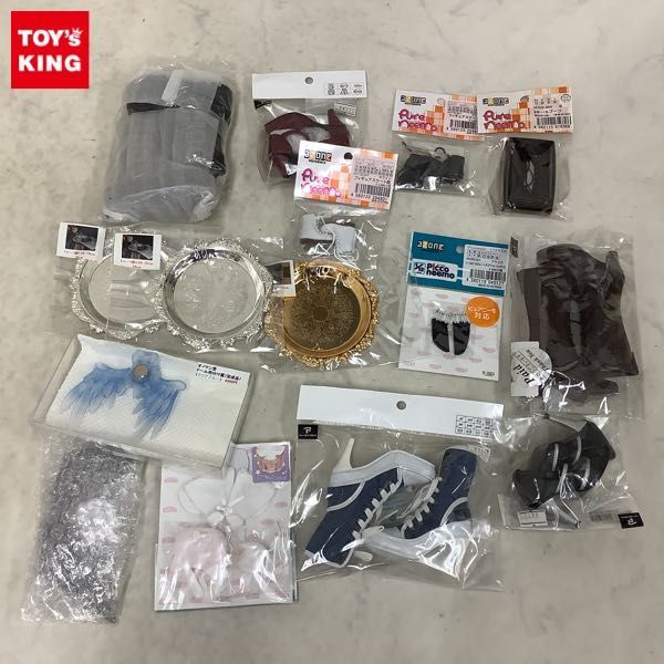 1円〜 ドール用 シューズ 等 シューズブティック 他 SB-MSD-133 ブーツ ピュアニーモ用 フィギュアスケート靴 ブラック 等(その ...