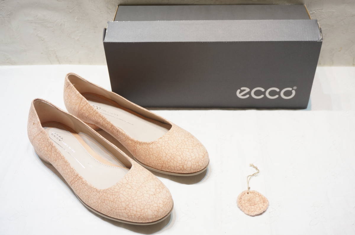 OR50.O ecco エコー レディース シューズ ECCO ANINE MUTED CLAY ROSATO フラットシューズ DANISH DESIGN サイズ:EU38 CN240(その ...