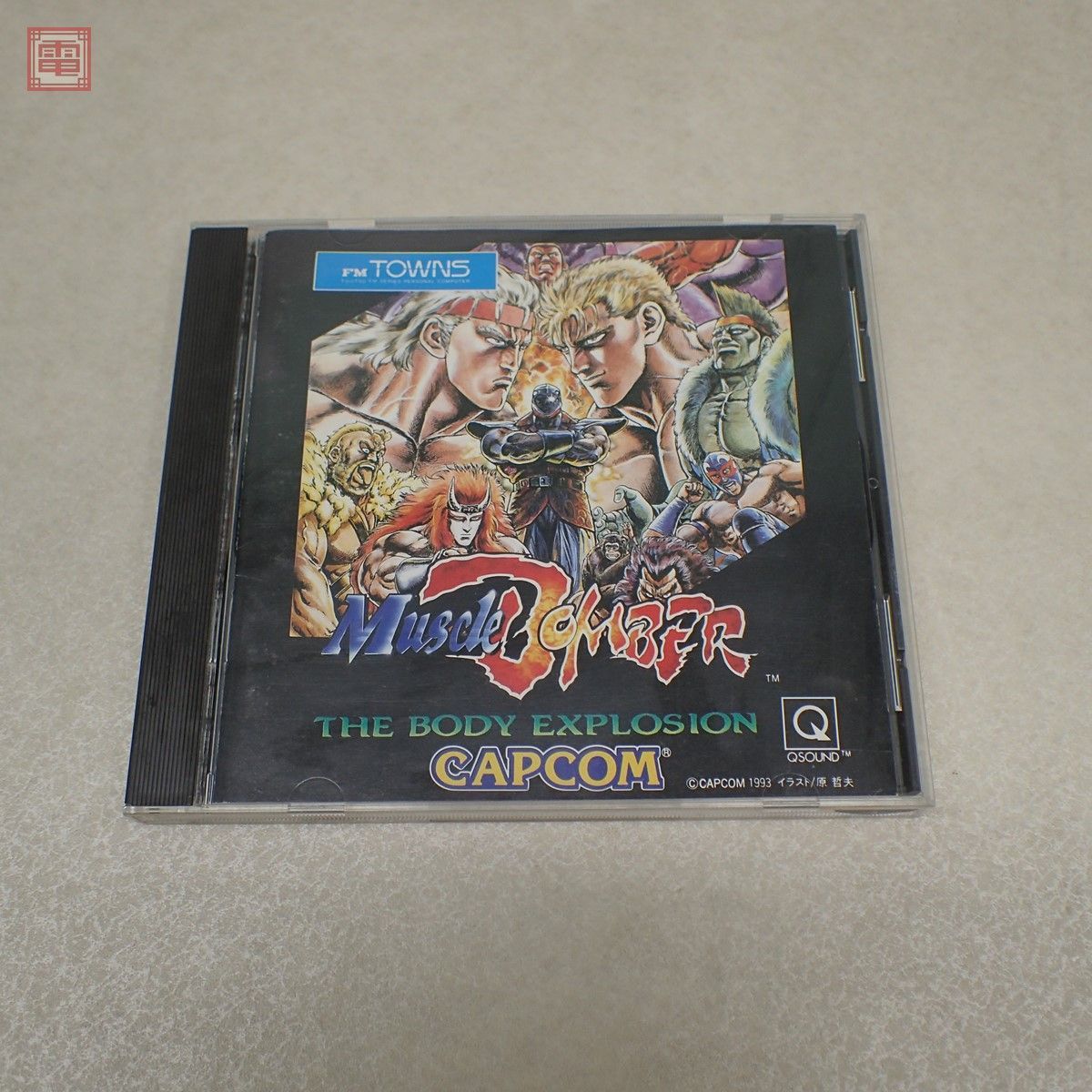 FM TOWNS/MARTY CD-ROM マッスルボマー MUSCLE BOMBER THE BODY EXPLOSION カプコン CAPCOM PP(FM TOWNS)｜売買された ...