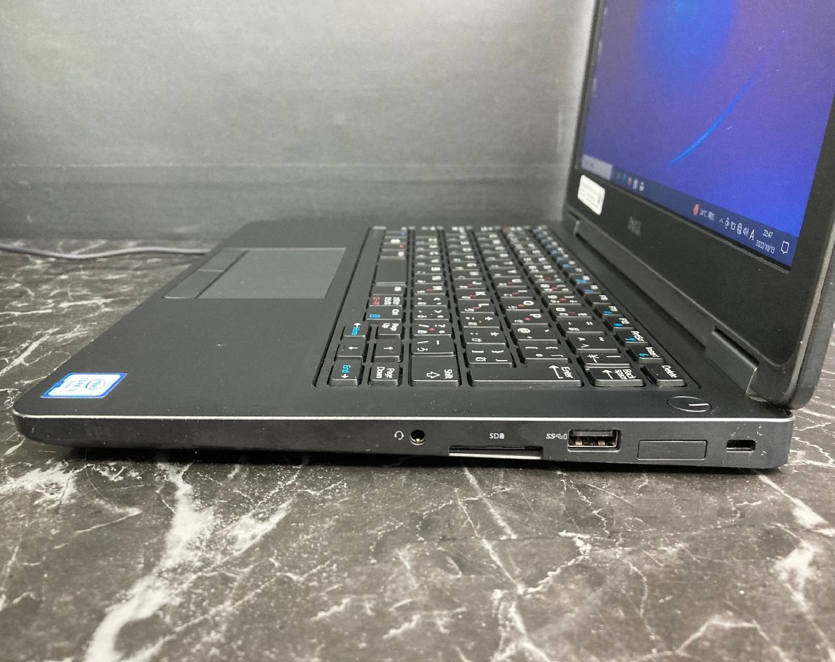 1円 DELL LATITUDE E5270 / Core i3 6100U 2.30GHz / メモリ 8GB / HDD 500GB ...