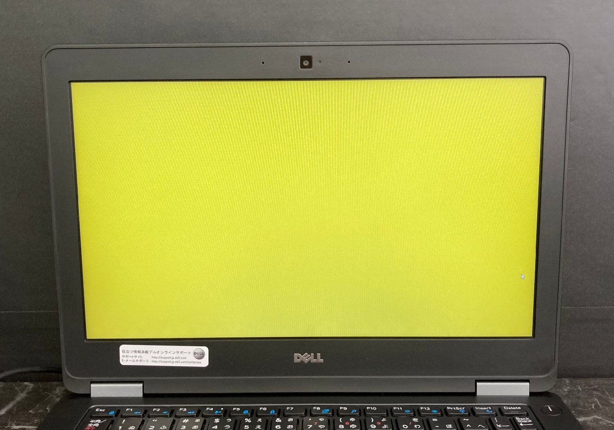1円 DELL LATITUDE E5270 / Core i3 6100U 2.30GHz / メモリ 8GB / HDD 500GB ...