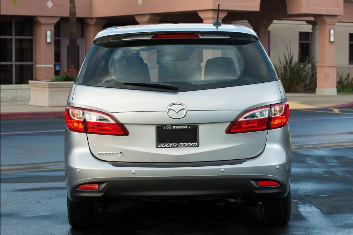USマツダ純正 12-15 MAZDA5 リア エンブレム USDM北米JDM CWFFW CWEAW CWEFW CW系 プレマシー ...