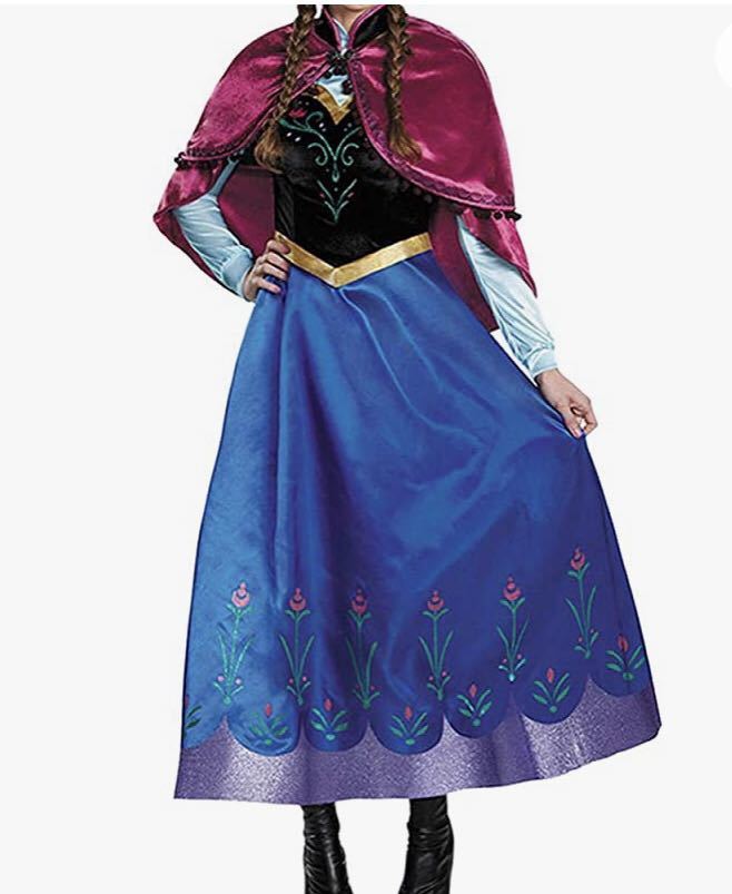 c06アナと雪の女王 アナ コスチューム ドレス ディズニー コスプレ アナ雪 ハロウィン 大人用(コスプレ衣装)｜売買されたオークション情報、yahooの商品情報をアーカイブ公開 ...