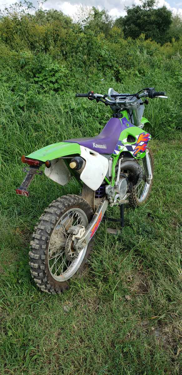 Kawasaki KX250 2st 1997 書付き実働 現状渡し 林道ツーリングにも(126cc-250cc)｜売買されたオークション情報 ...
