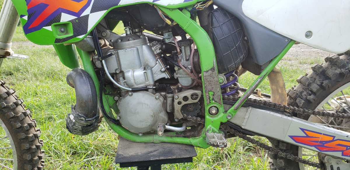 Kawasaki KX250 2st 1997 書付き実働 現状渡し 林道ツーリングにも(126cc-250cc)｜売買されたオークション情報 ...