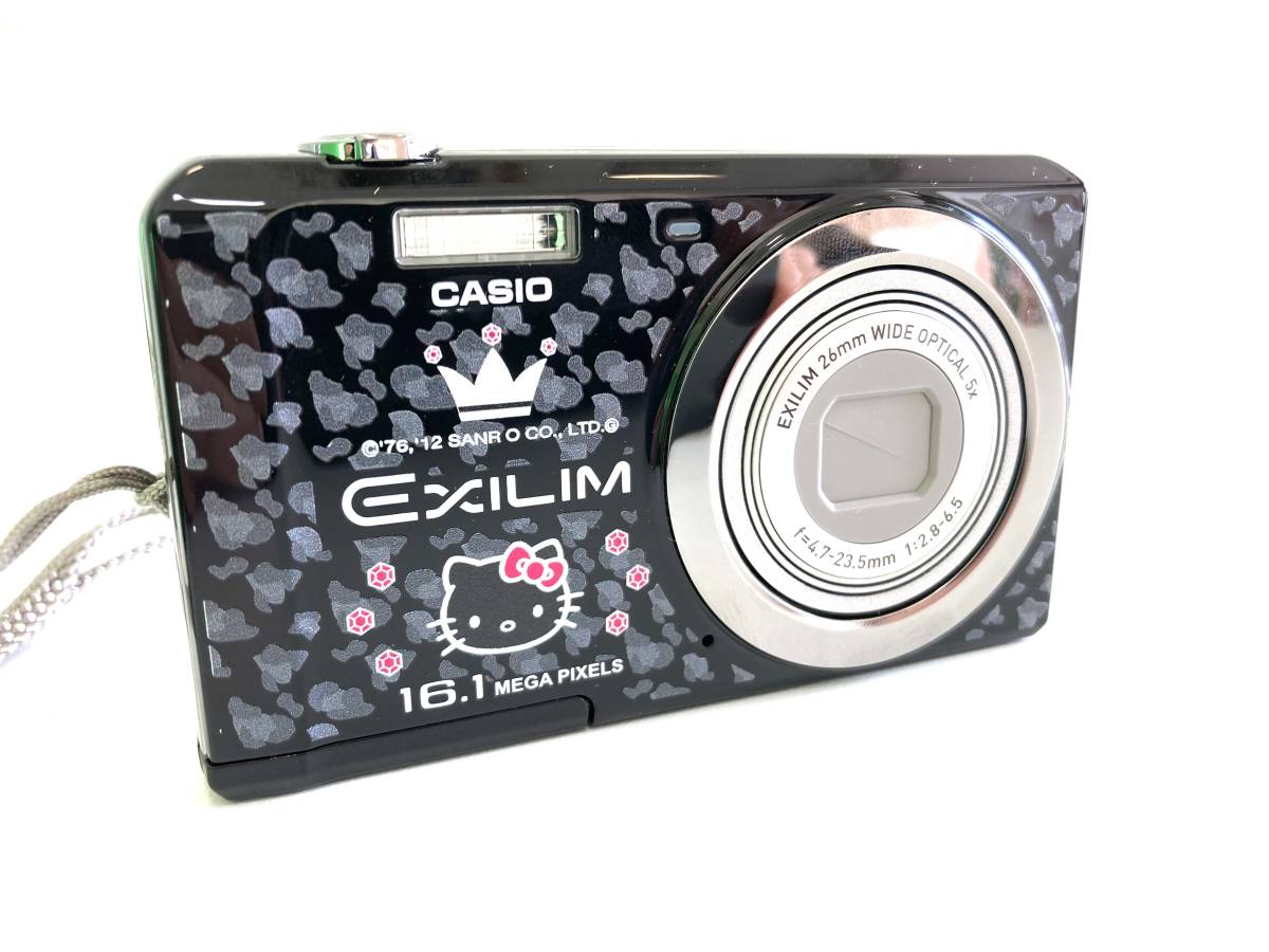 CT5599 激レア ハローキティ CASIO EX-ZS6 EXILIM Hello kitty ヒョウ柄 BLACK デジタルカメラ カシオ デジカメ サンリオ(ハローキティ)｜売買された ...