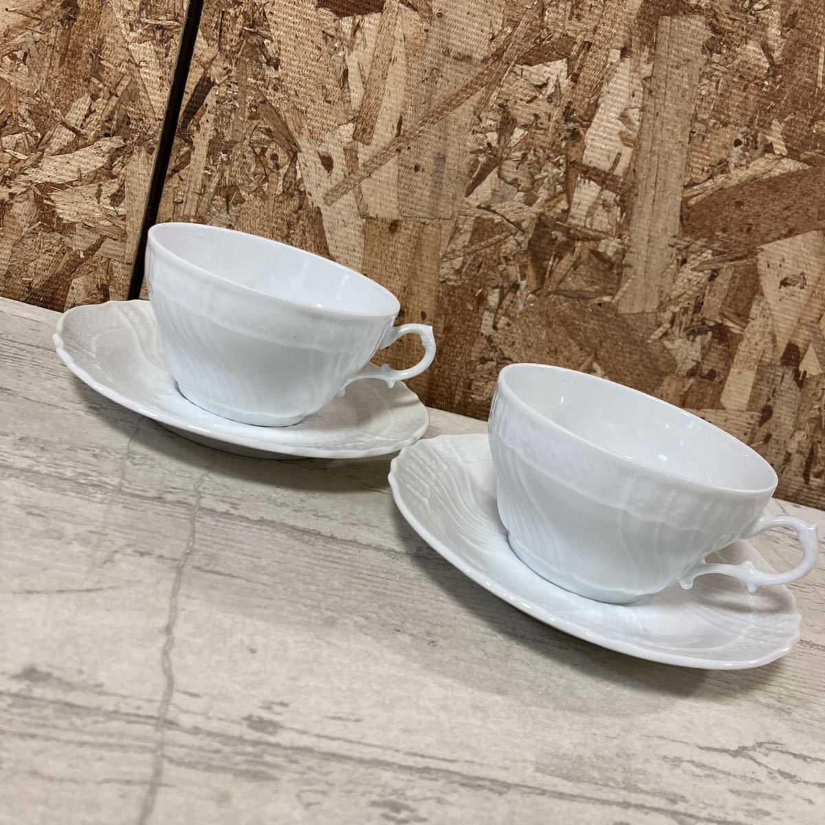 リチャードジノリ カップ&ソーサー Richard Ginori Maly シンプル ホワイト 洋食器 食器 佐川急便対応のみ(コーヒーカップ ...