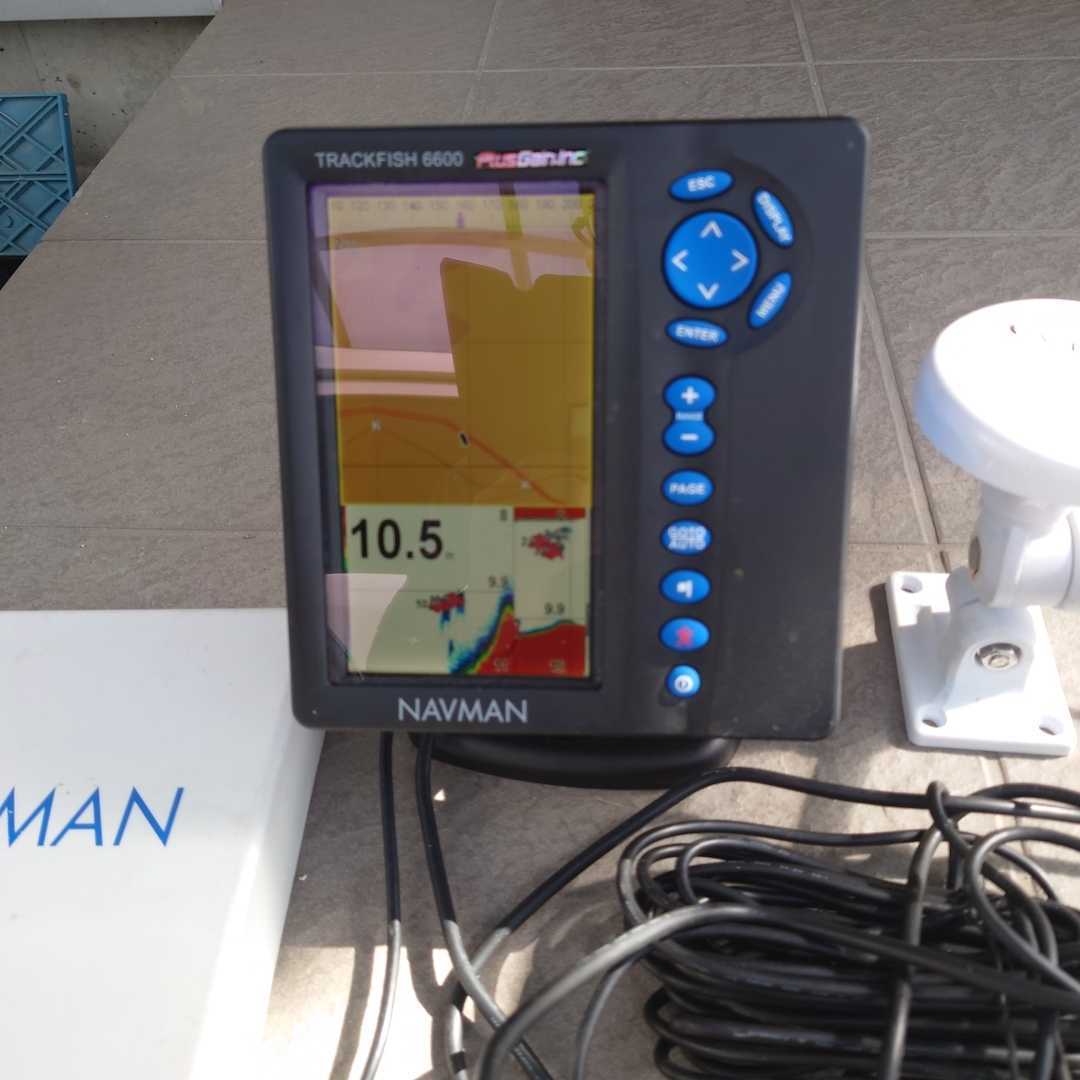 魚群探知機 GPSアンテナ NAVMAN TRACKFISH 6600 振動子無し(モニター5型～)｜売買されたオークション情報、yahooの ...