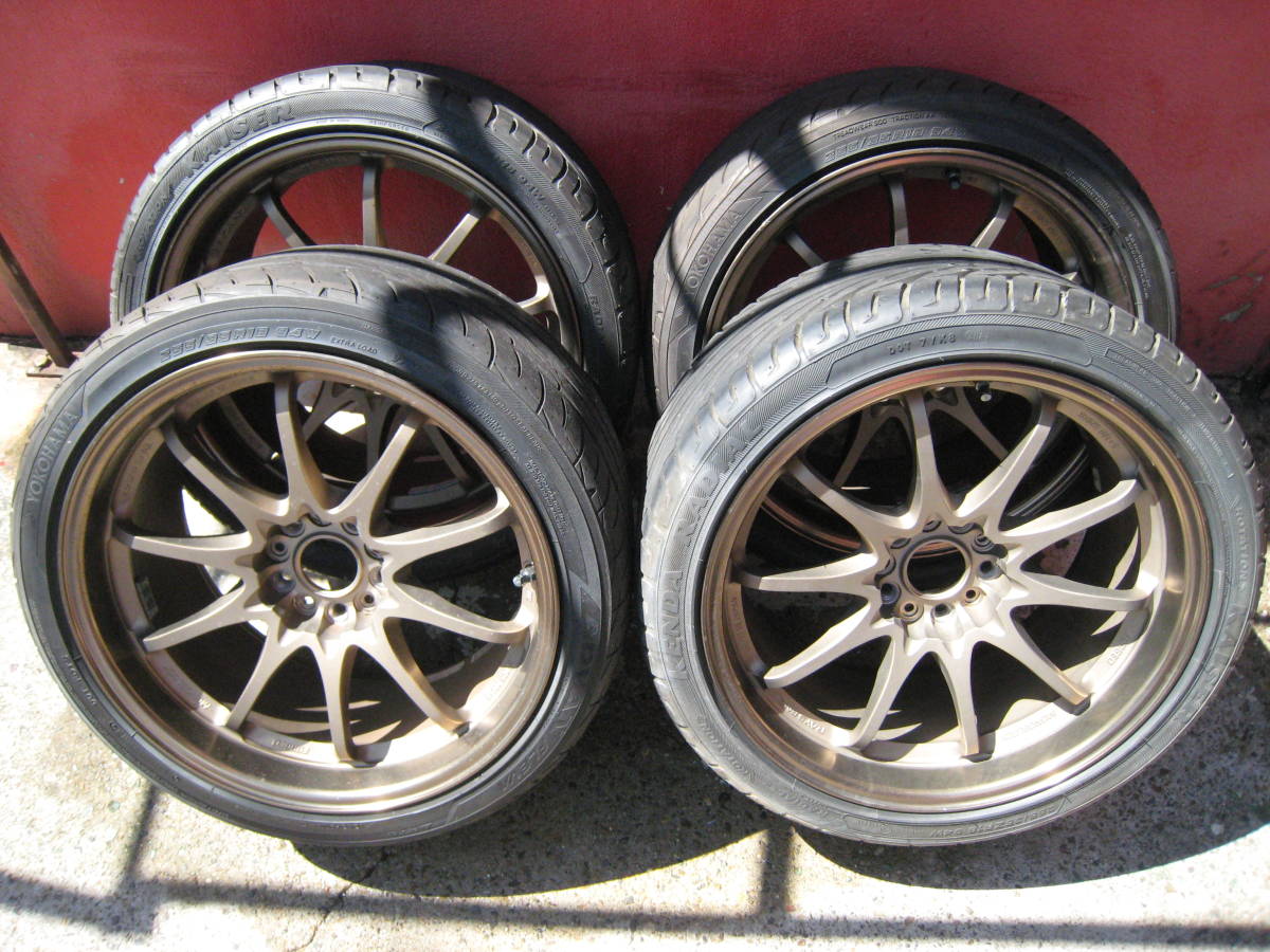 RAYS CE28 18インチ BNR32 BCNR33 BNR34 R32 R33 R34 S14 S15 JZX90 JZX100 ...