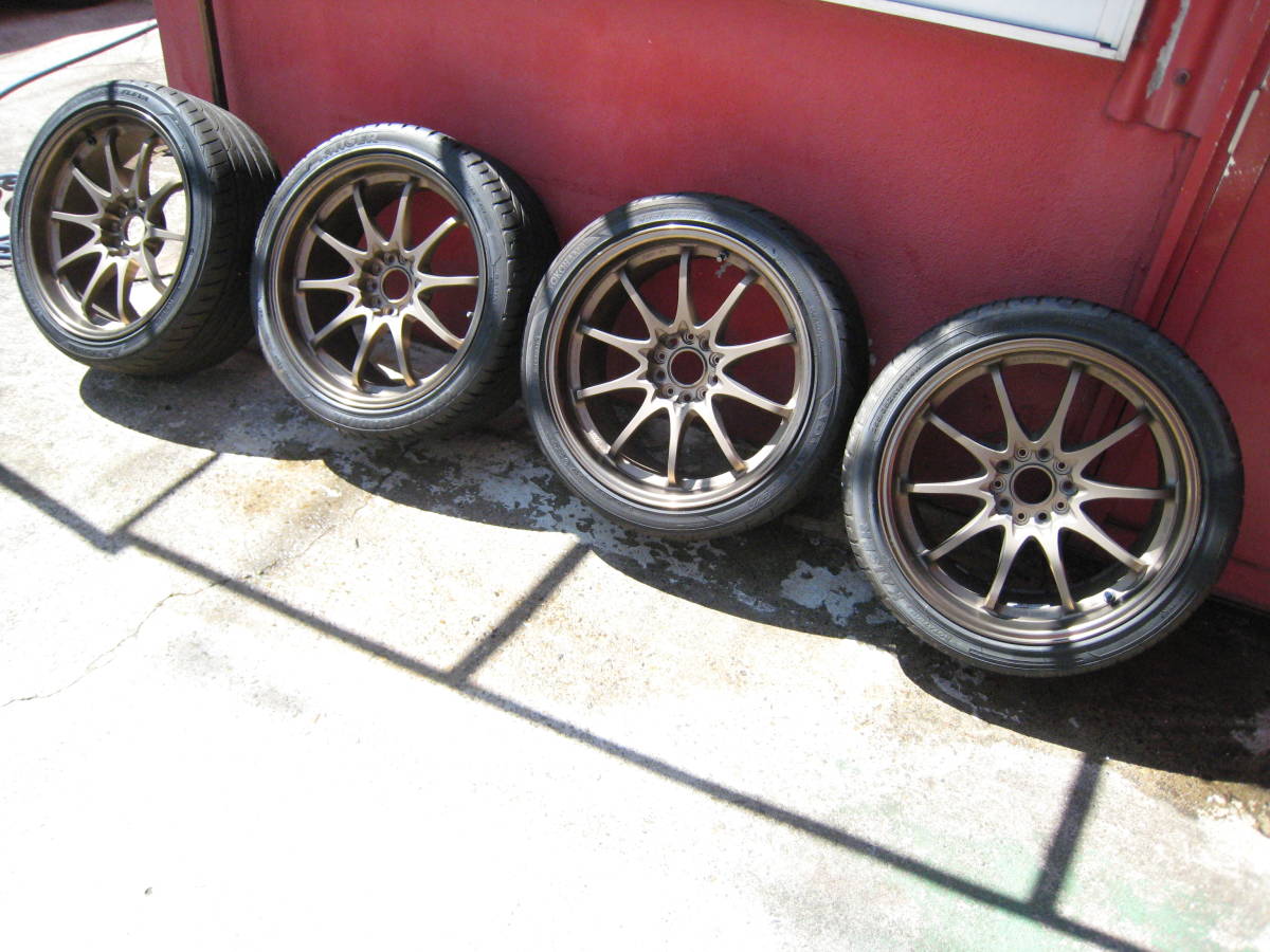 RAYS CE28 18インチ BNR32 BCNR33 BNR34 R32 R33 R34 S14 S15 JZX90 JZX100 ...