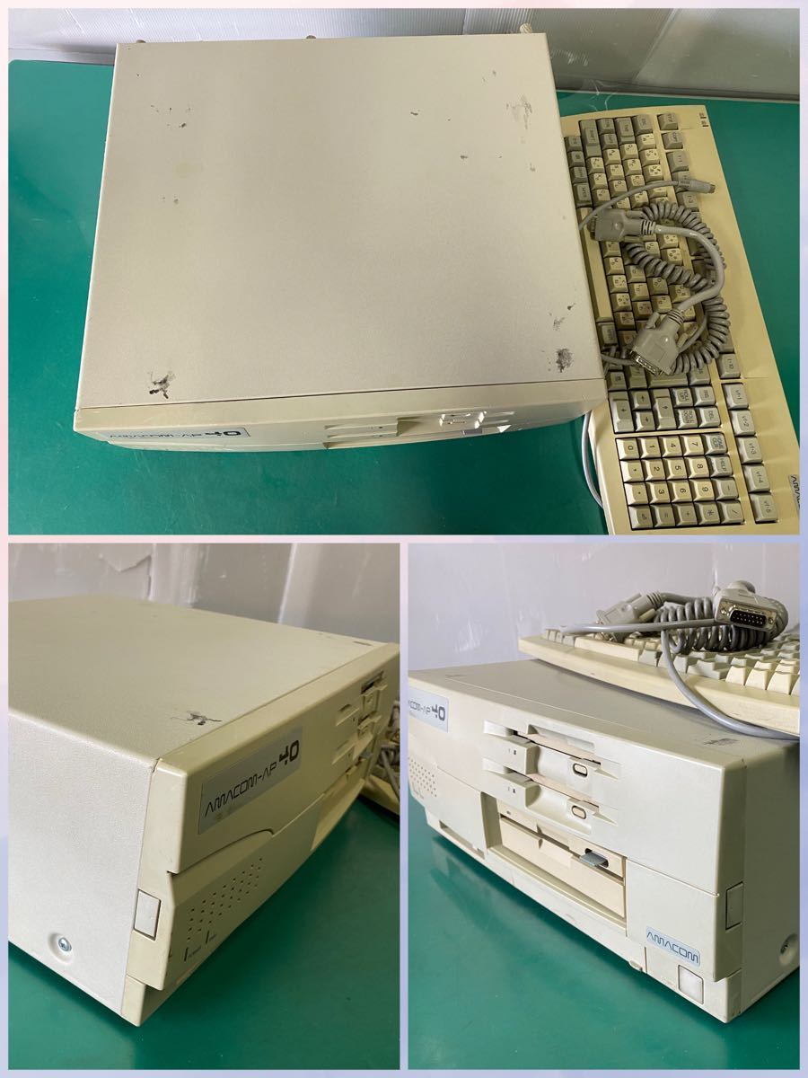 AMACOM AP40 NEC パソコン本体 キーボード付き 通電のみ 詳細動作未確認ジャンク品(デスクトップ)｜売買されたオークション情報 ...