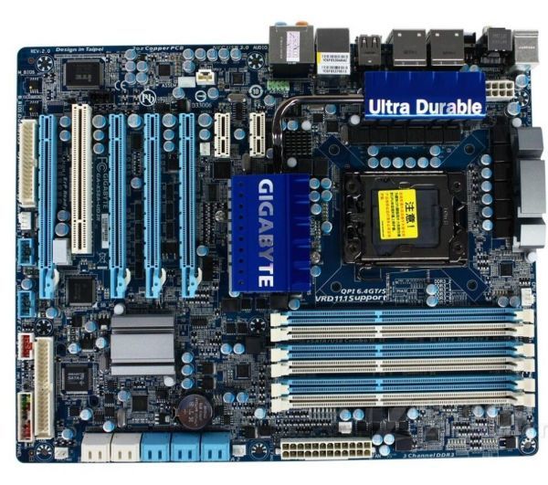 GIGABYTE GA-X58A-UD3R LGA 1366 Intel X58 SATA 6Gb/s USB 3.0 ATX Intel ...