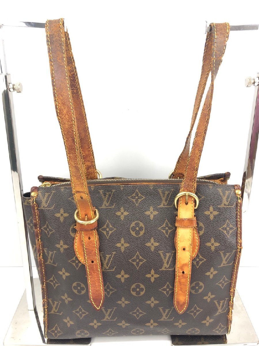 1円 ジャンク LOUIS VUITTON ルイヴィトン モノグラム ポパンクール オ トートバッグ M40007 レディース メンズ J8617(モノグラムライン)｜売買されたオークション ...