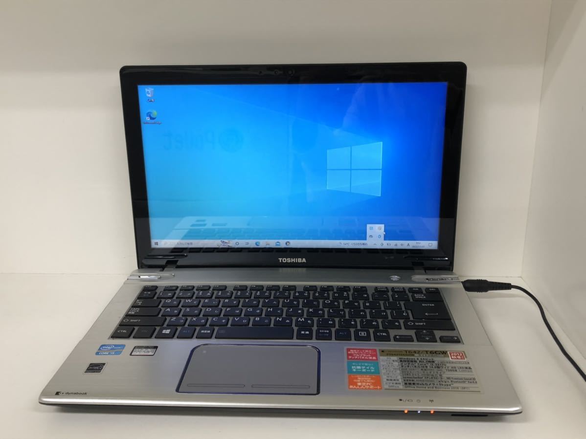 TOSHIBA 東芝 dynabook T642/T6GW PT642T6GSHW Windows10Home Core i5-3317U 1 ...
