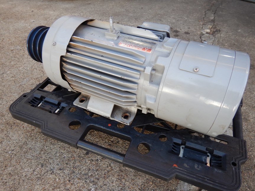 税込 保証付三菱電機ブレーキ付モーター2 2kw 4P SF-JRB ブレーキNB-2 2C 三相200V2 2kw3馬力(その他)｜売買され ...